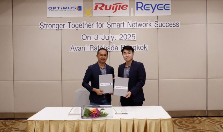 Stronger Together: Ruijie x Optimus อีกหนึ่งก้าวของ Optimus กับพันธมิตร ...